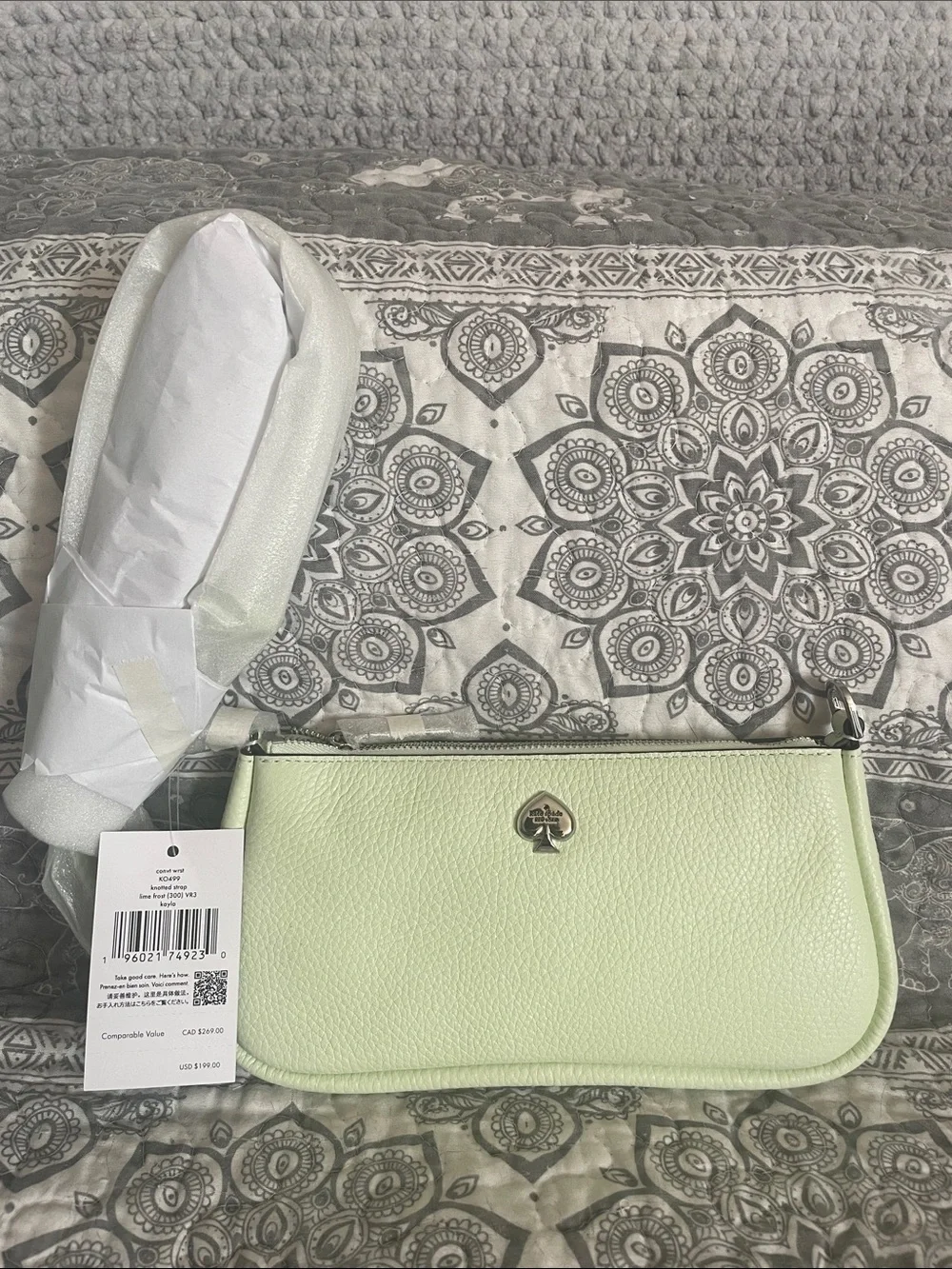 kate spade | Bags | Kate Spade Kayla Mini Bag In Lime Frosting | Poshmark